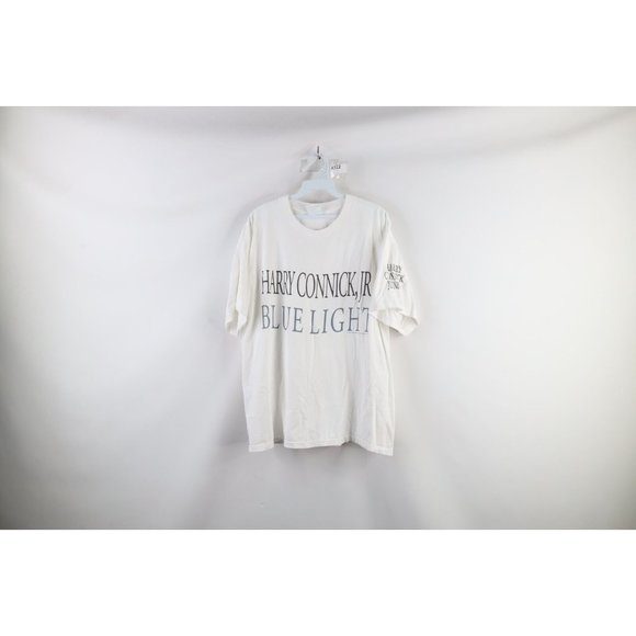 Vintage | Shirts | Vintage 9s Mens Xl Harry Connick Jr Blue Light Red ...